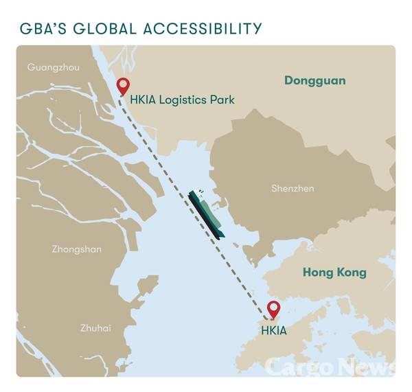 CX, 華南 → HKG ‘Sea & Air’ 서비스