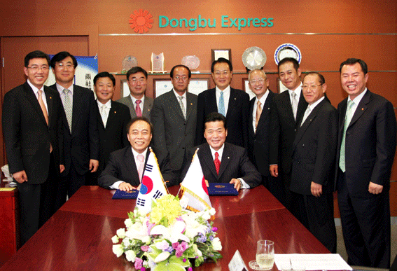 동부익스-마루와운수기관 물류사업 교류 확대